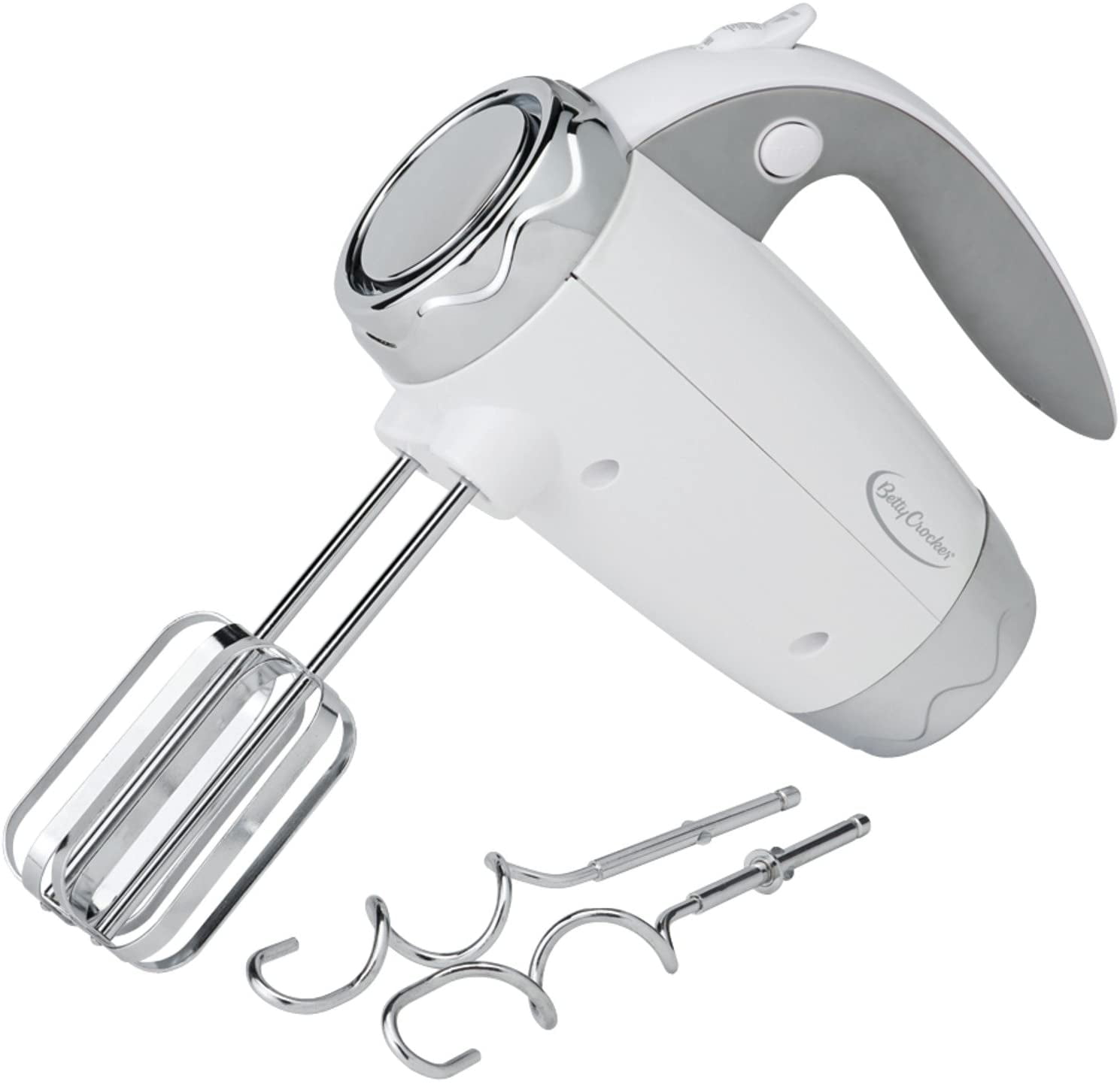 7-Speed Power Up Hand Mixer, White, BC-2205C - Walmart.com