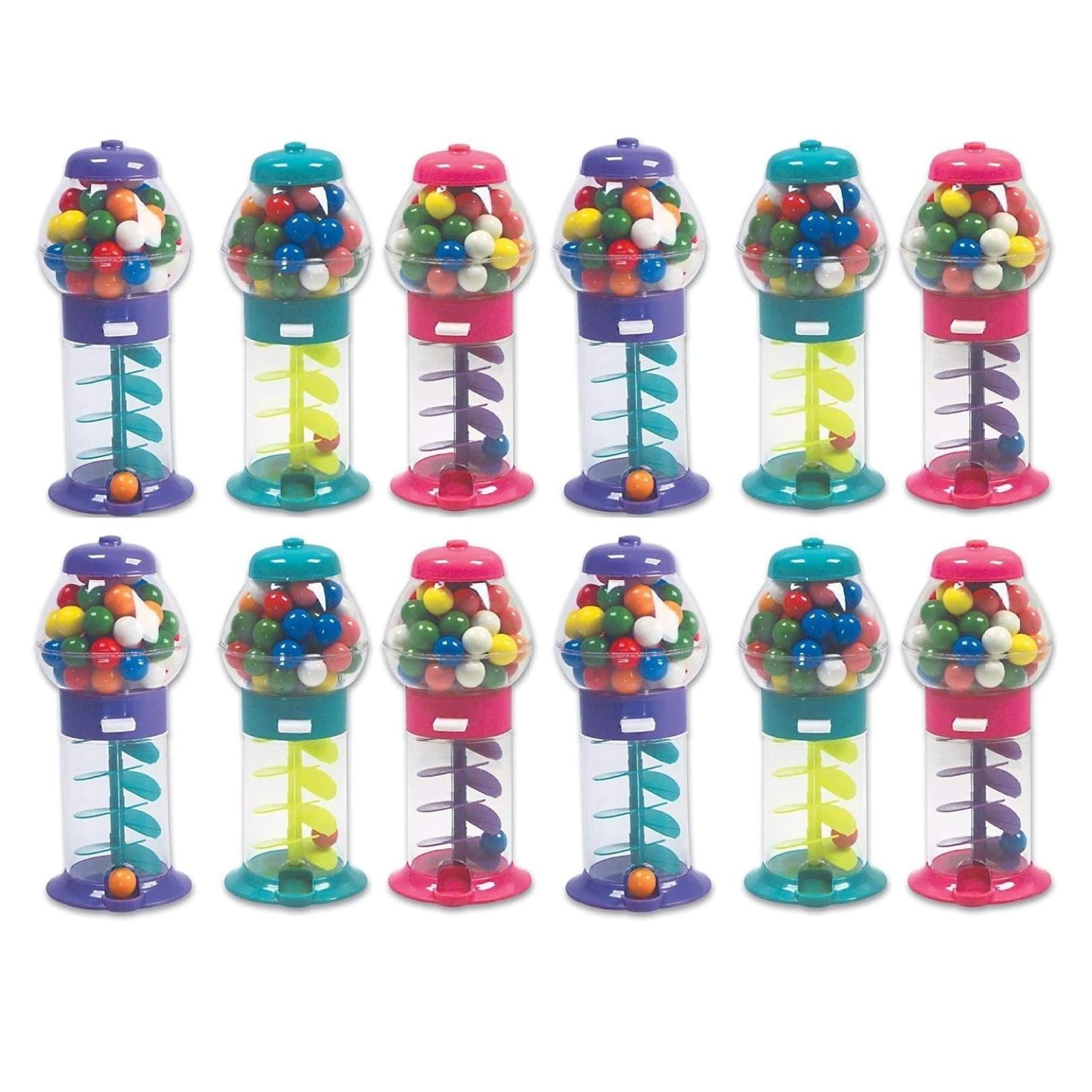 7" Spiral Galaxy Colorful GUMBALL MACHINE - Twirling Candy Gum ...