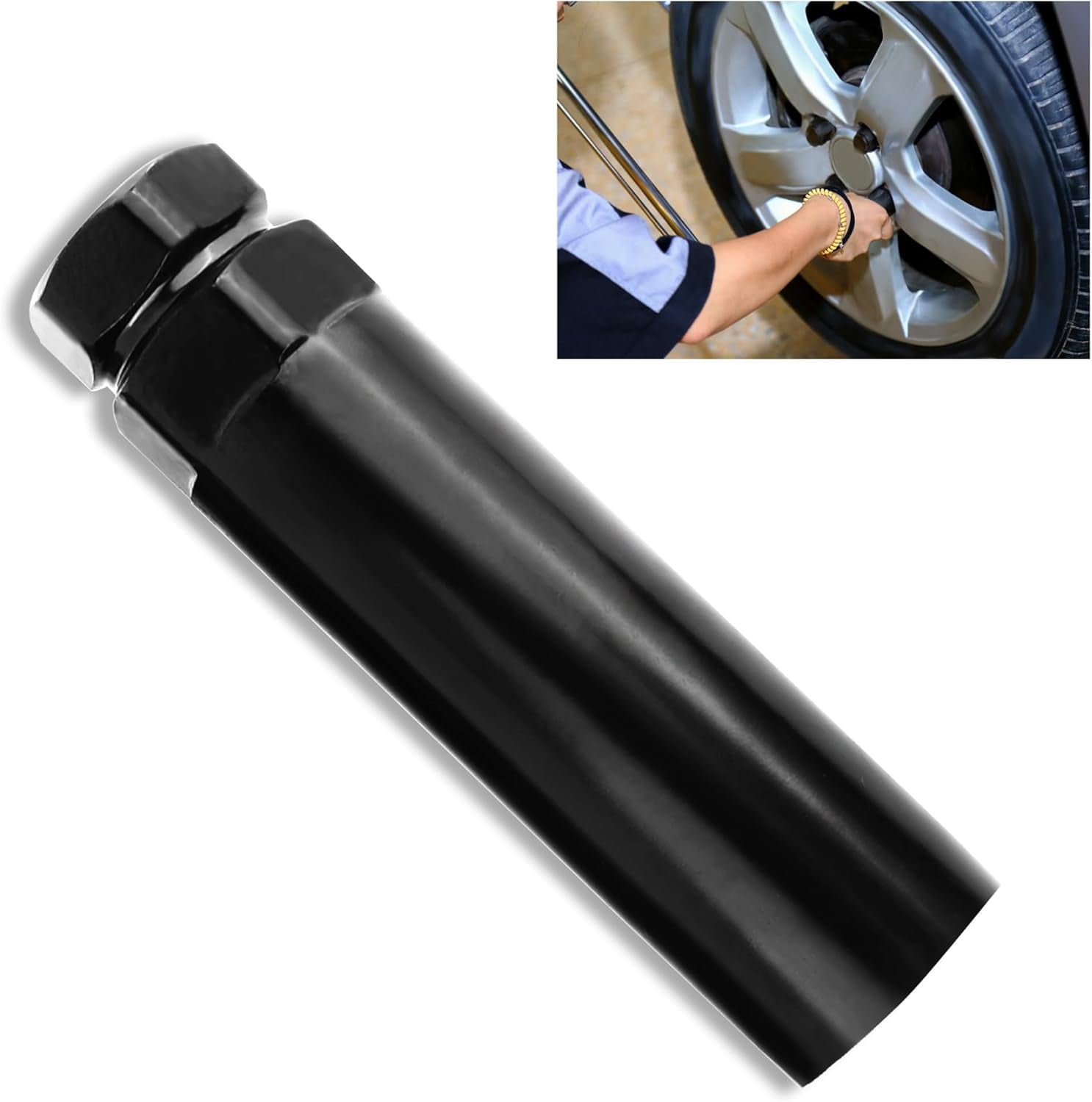 7 Spline Lug Nut Socket,Wheel Lock Key Replacement for Aftermarket 7 ...