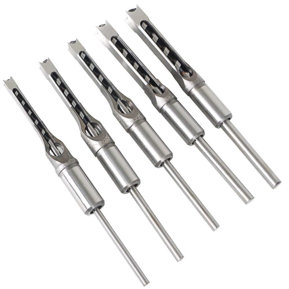 7× Square Hole Drill Woodworking Square Hole Tenon High Speed Steel ...