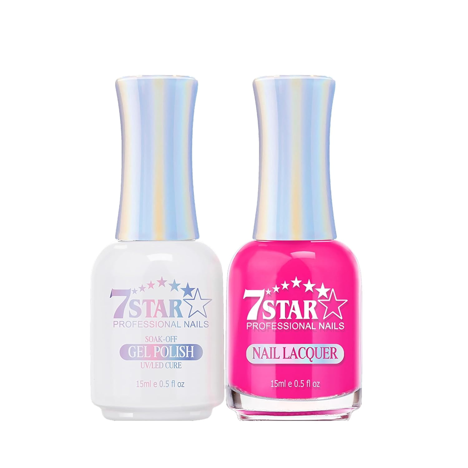 7 Star Gel Polish and Matching Vegan Nail Lacquer - Neon # 443 ...