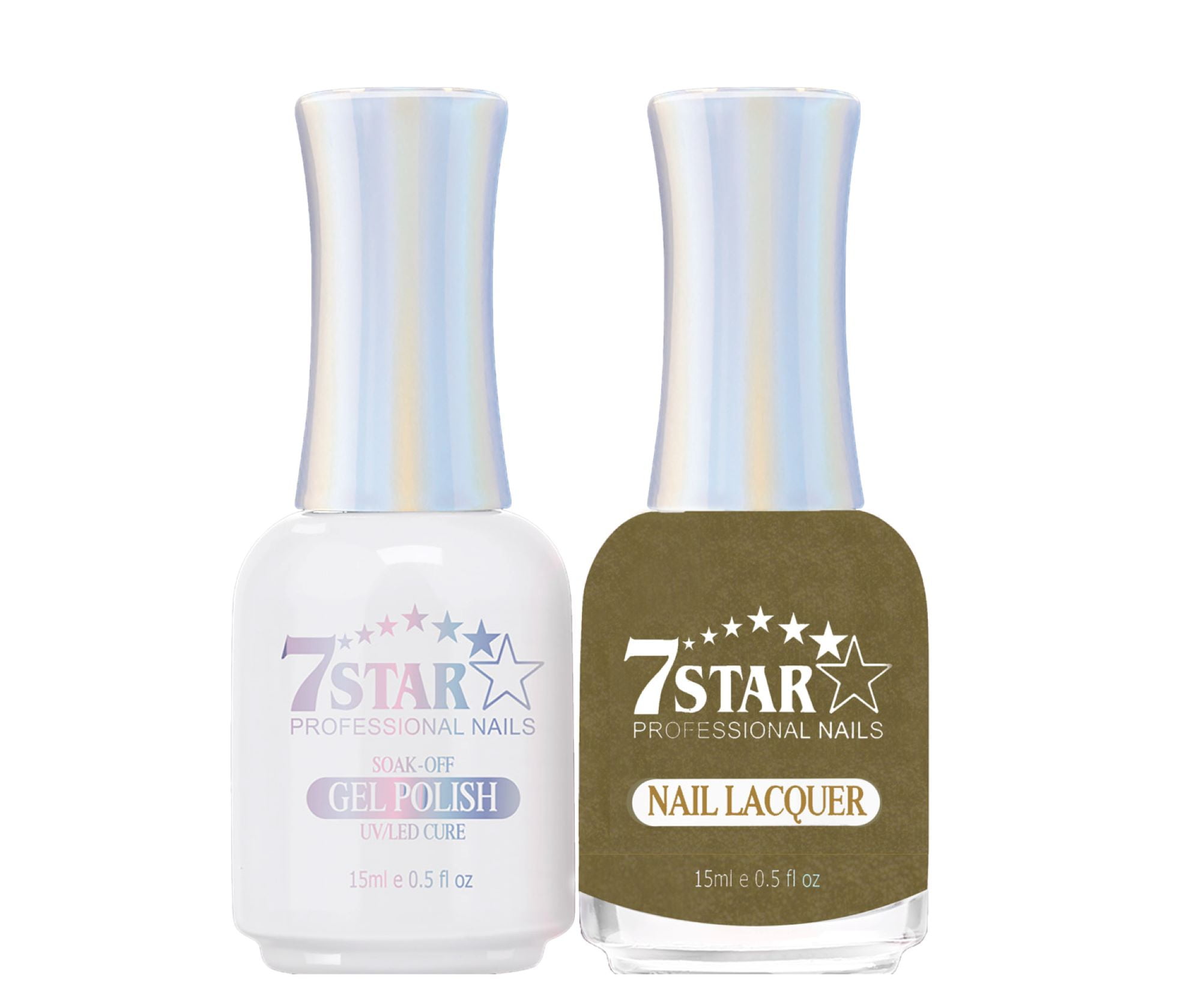7 Star Gel Polish and Matching Vegan Nail Lacquer - Special Glitter ...