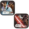 7" Star Wars Square Paper Party Plate, 8ct - Walmart.com
