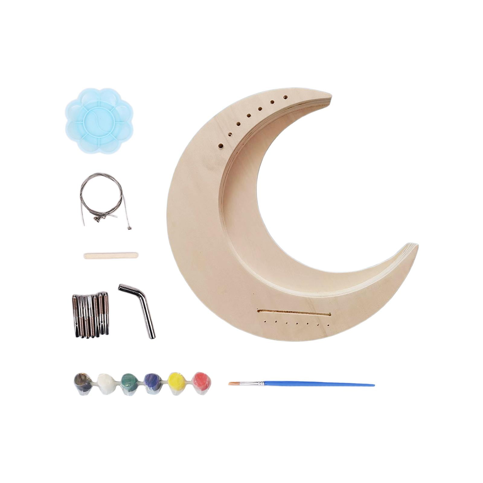 7 String DIY Set Harp, Making Material Set Interactive DIY Soft Sound ...