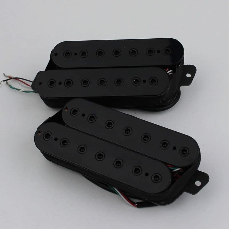 7 String Fanned Fret Guitar Pickups Humbucker Alnico V Magnet Pickups Fit for 7 String Electric ...
