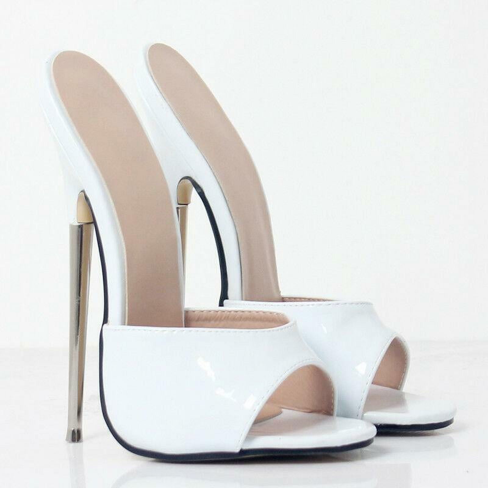 7'' Super High Heels Sexy Peep Toe Stilettos Women's Nightclub Clubwear Shoes Sz - Walmart.com