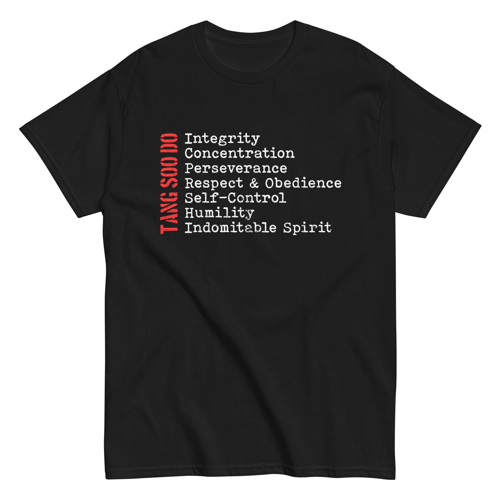 7 TENETS TANG SOO DO Shirt martial arts training karate dojo gift ...