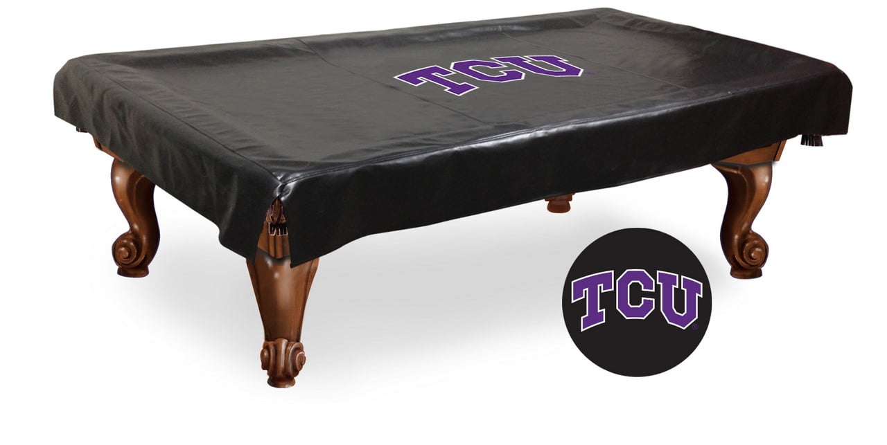 7' Texas Christian University Pool Table Cover - Walmart.com