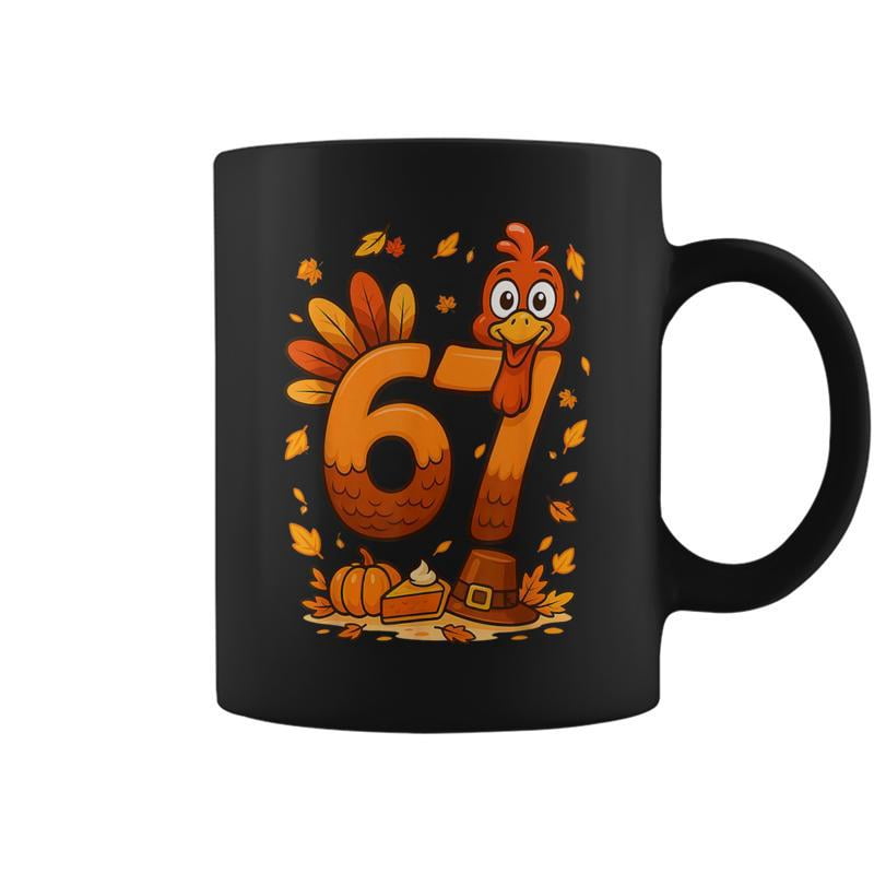 7 Thanksgiving Turkey Thanksgiving 7 Women Coffee Mugs - Walmart.com