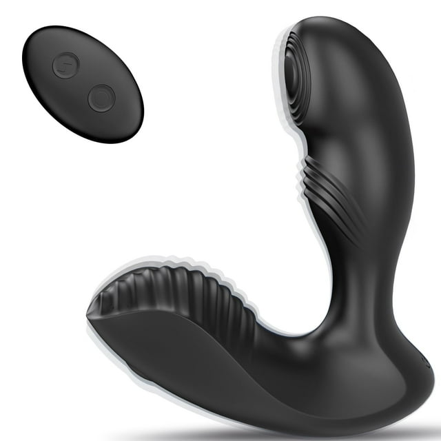 7 Thump Tapping And Vibrating Butt Plug Anal Sex Toys With Remote Control