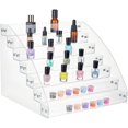 7 Tier Acrylic Nail Polish Organiser 7 Layers Clear Acrylic Paint ...