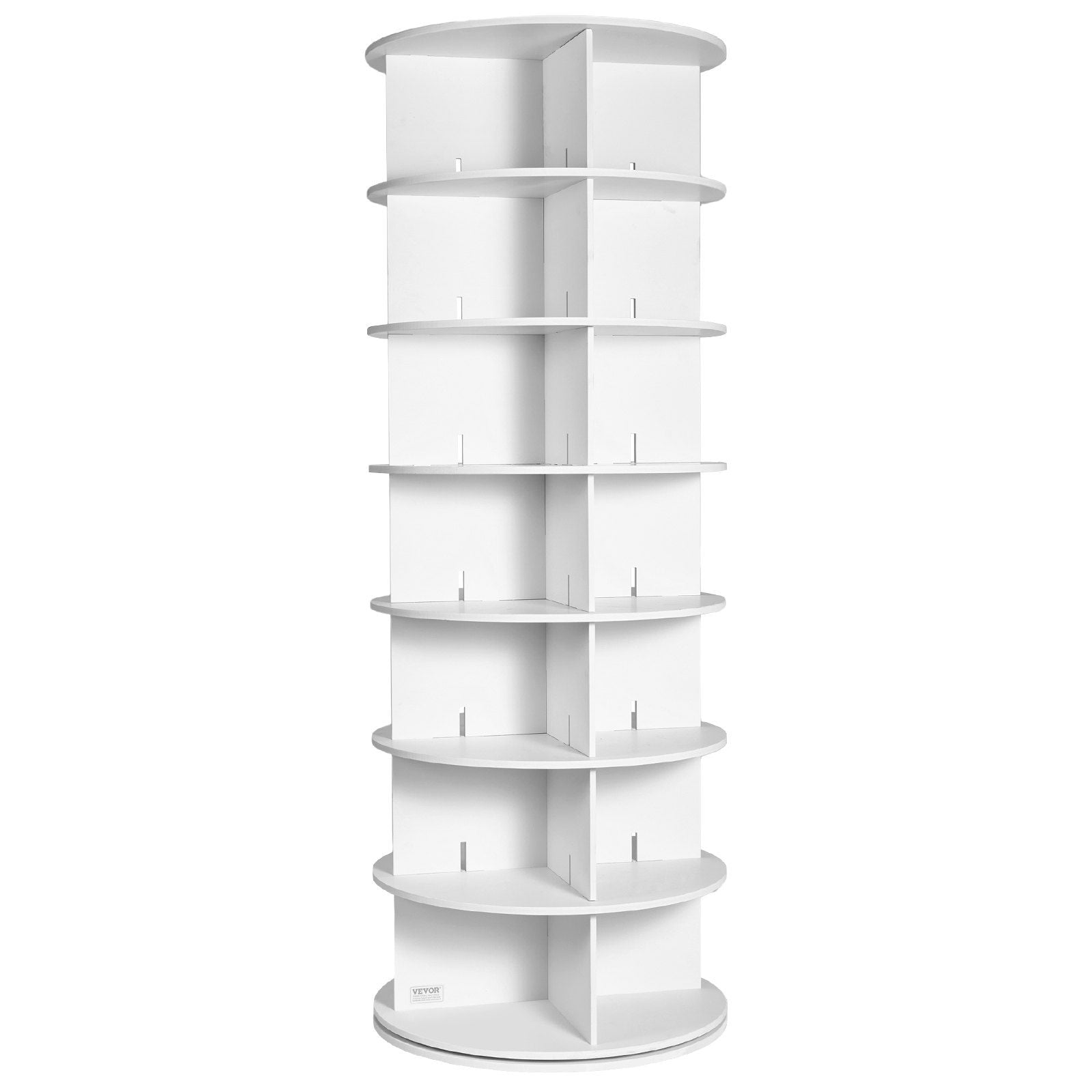 7-Tier Rotating Shoe Rack Tower 360° Spinning Shoe Display & Storage ...