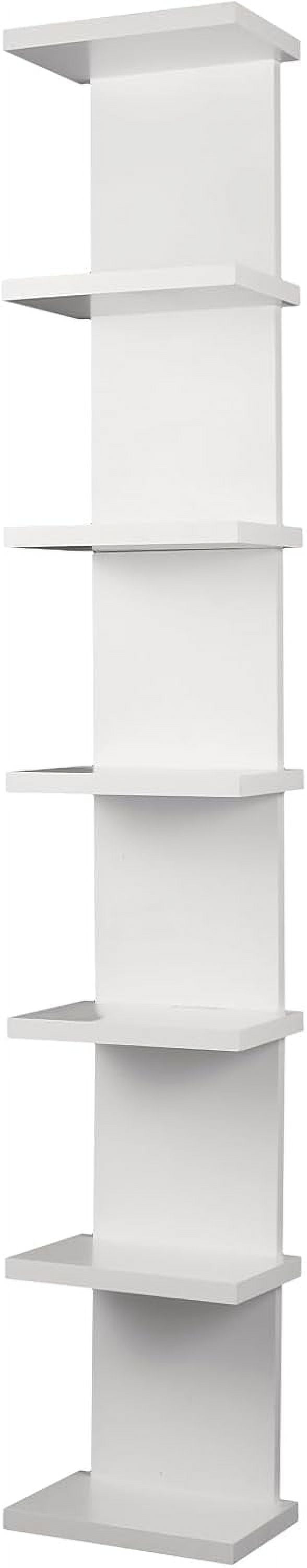 7-Tier Wall Shelf Unit - Compact Display Floating Shelves,Lack Floating ...