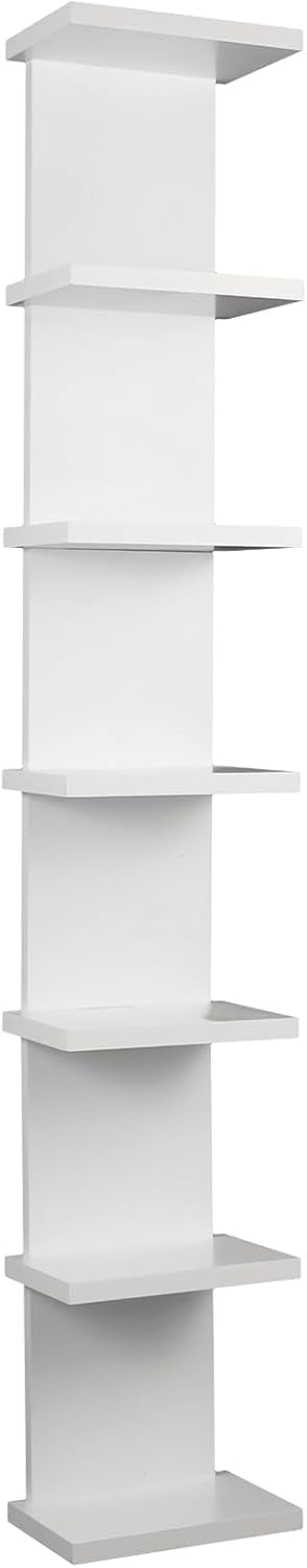 7 Tier Wall Shelf Unit - Lack Floating Shelf, Compact Display Floating ...