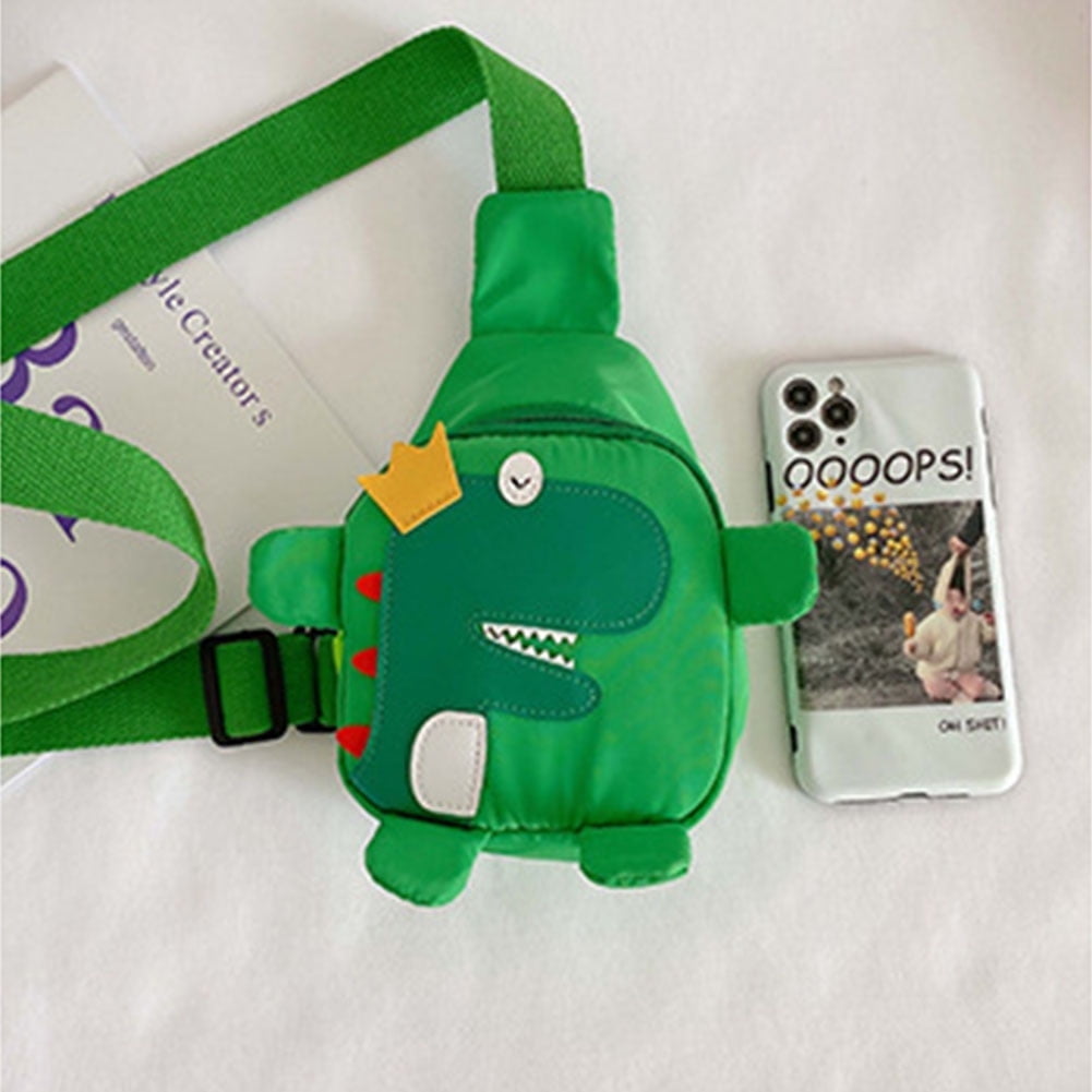 7" Toddler Cartoon Dinosaur Mini Sling Backpack Little Girls Boys ...