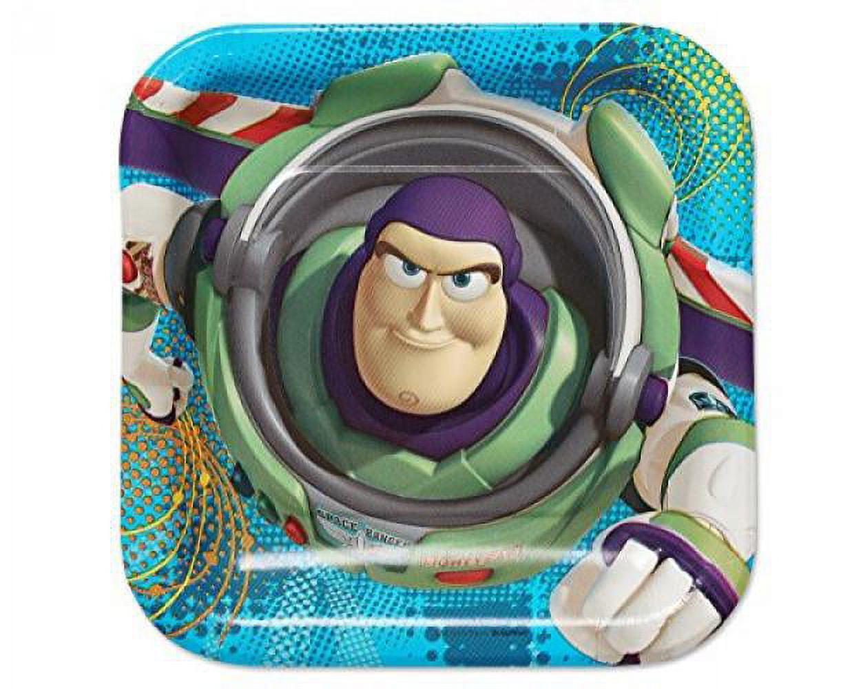 7" Toy Story 3 Square Paper Party Plate, 8ct - Walmart.com