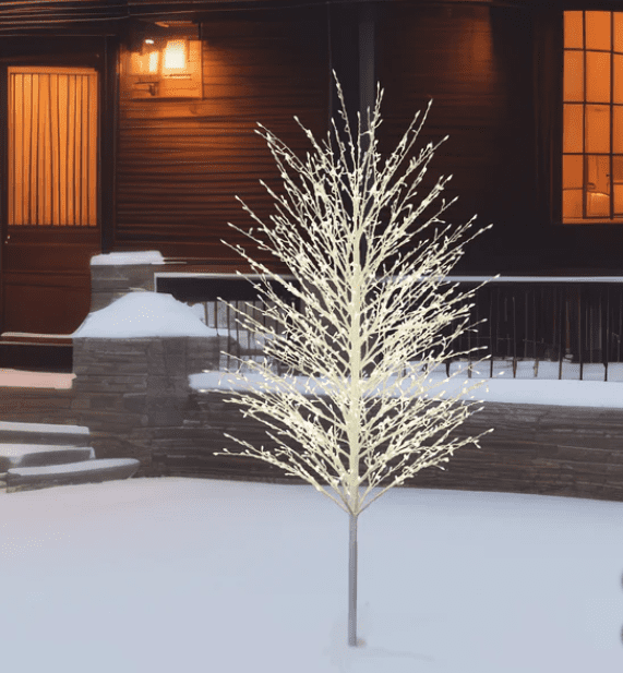 7’ Twinkle Tree with LED Fairy Lights - Walmart.com