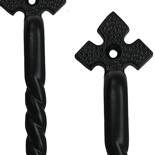 7"- Twisted Gothic Cross Style Handle in a Vintage Style Decor - use as ...