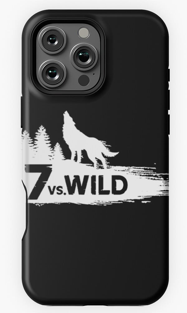 7 Vs Wild Adventure Merch Phone Case Compatible with iPhone 11 to 16 ...