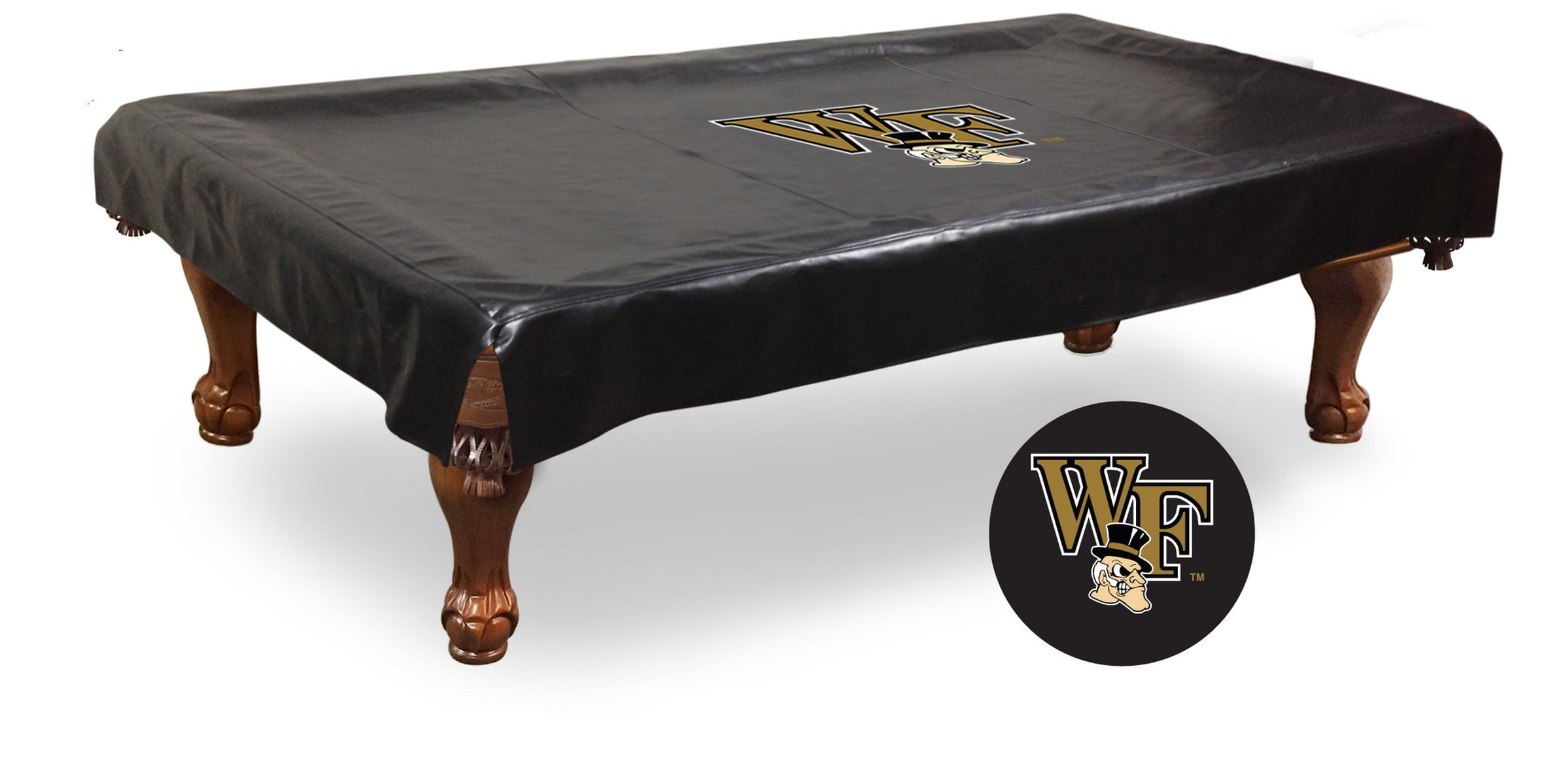 7' Wake Forest University Pool Table Cover - Walmart.com