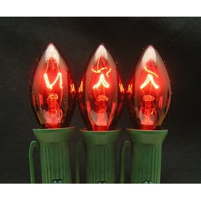 Light Bulbs C7 Red