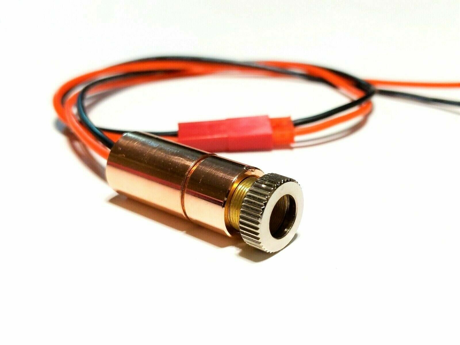 7-Watt NUBM44 Laser Diode in 12mm Copper Module w/ G-2 Lens - 22AWG-JST ...