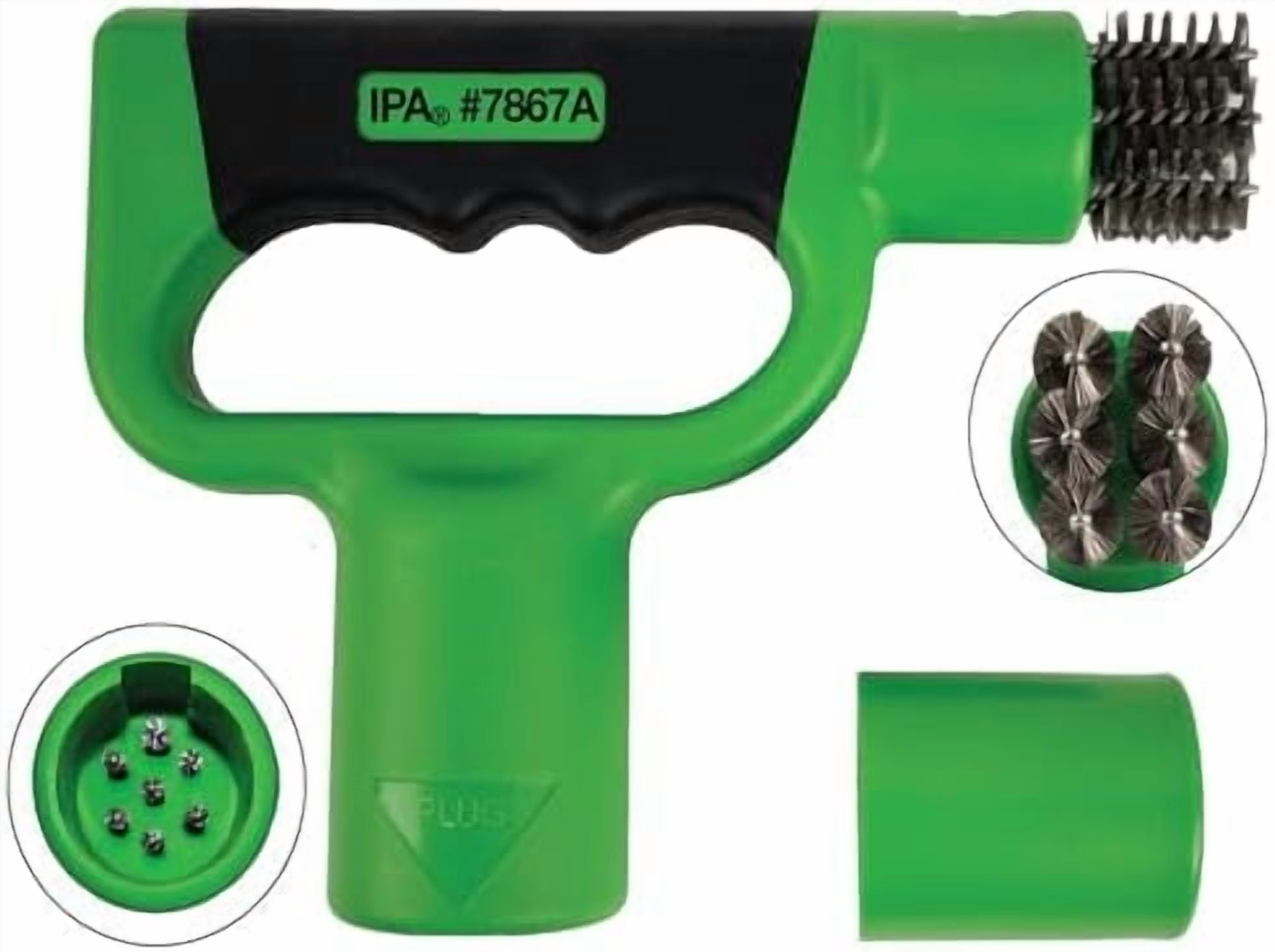 7-Way Round (Tractor Trailer) BrushAll Trailer Connector Cleaner ...