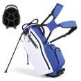 7 Way Top Divider Lightweight Golf Stand Bag Full Length Separator Dual ...
