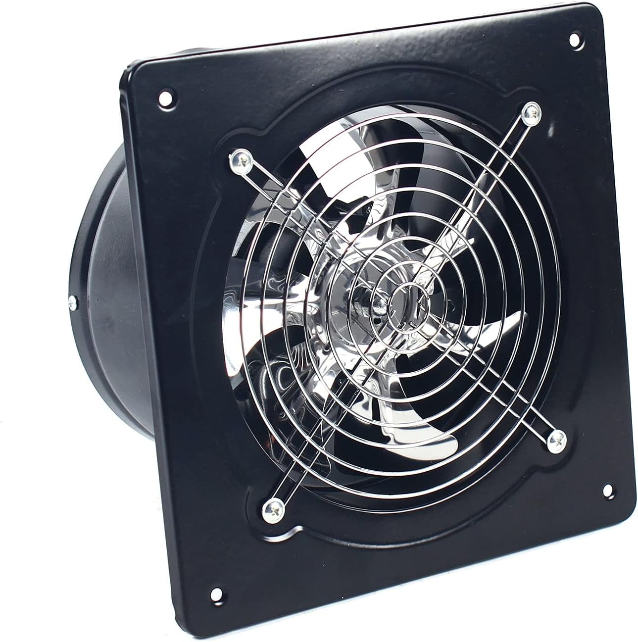 7" Window Exhaust Fan Vent Fan 50W Exhaust Fan Low Noise Extractor Fan ...
