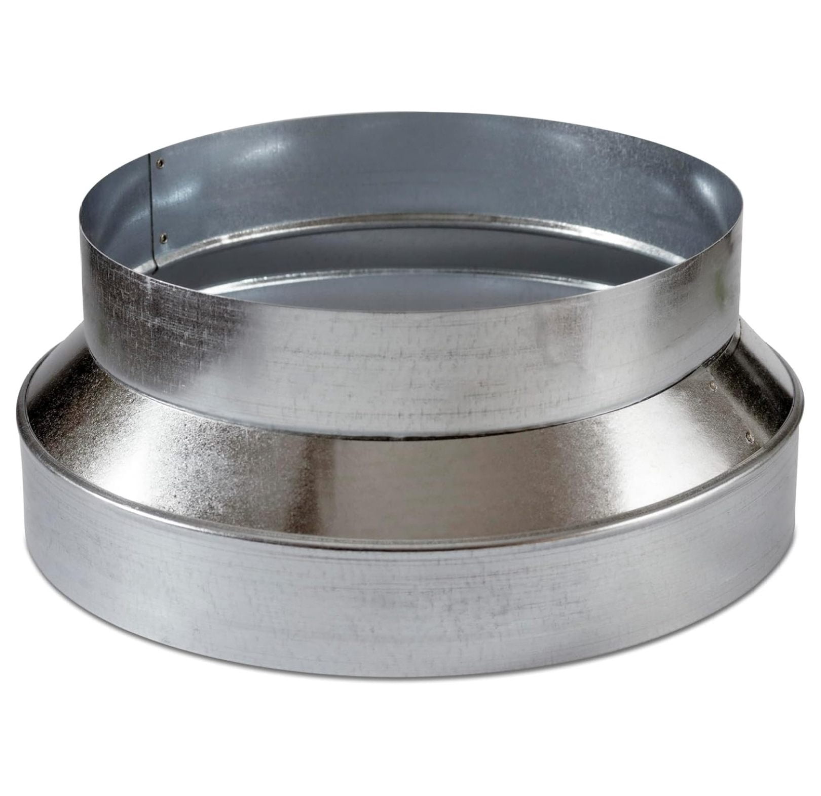 7" X 6" Duct Reducer & Increaser Non-Crimped Single Wall Galvanized ...