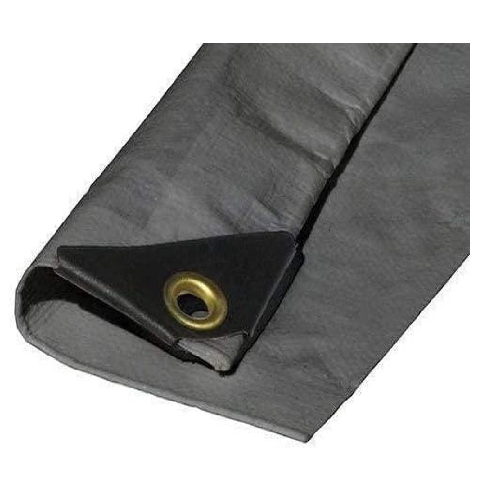 7'X12' Silver Tarp Extra Heavy Duty 12 MIL 3 Ply Coated Reinforced ...