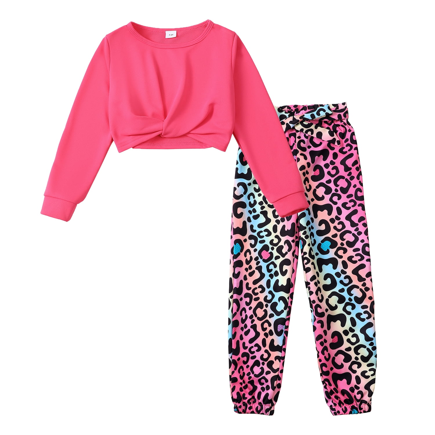 7 Years Big Girls Clothes 8 Years Girls 2PCS Outfits Set Big Girls Long ...