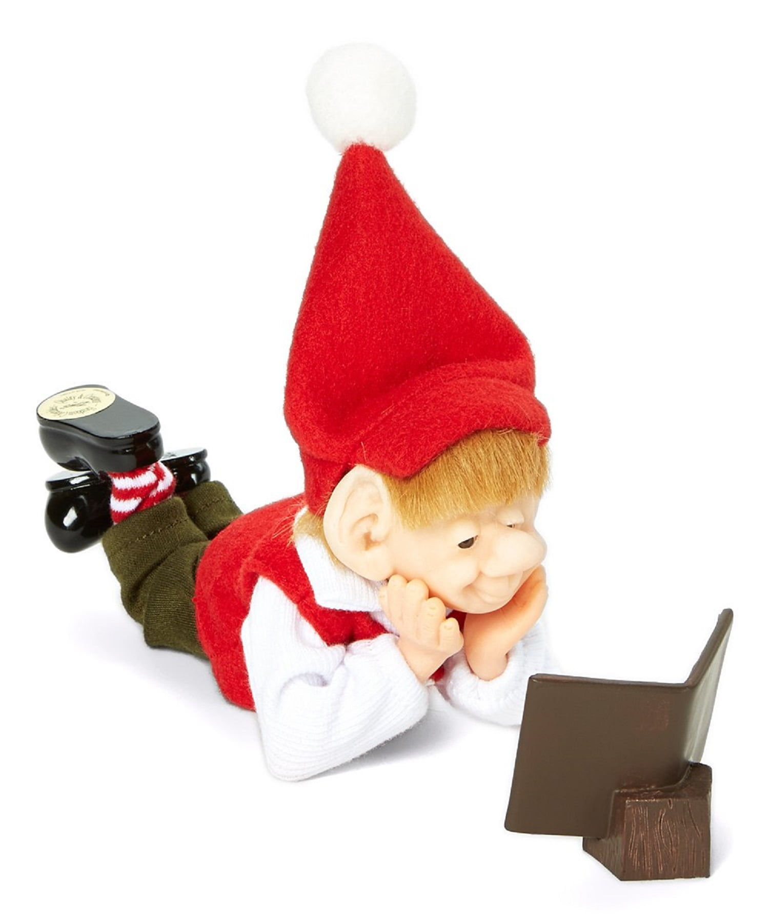 7" Zims The Elves Themselves Linus Collectible Christmas Elf Figure ...