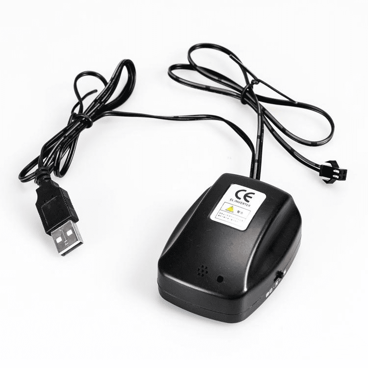 7 adapter car interior led decorative lamp usb driver wiring voice ...