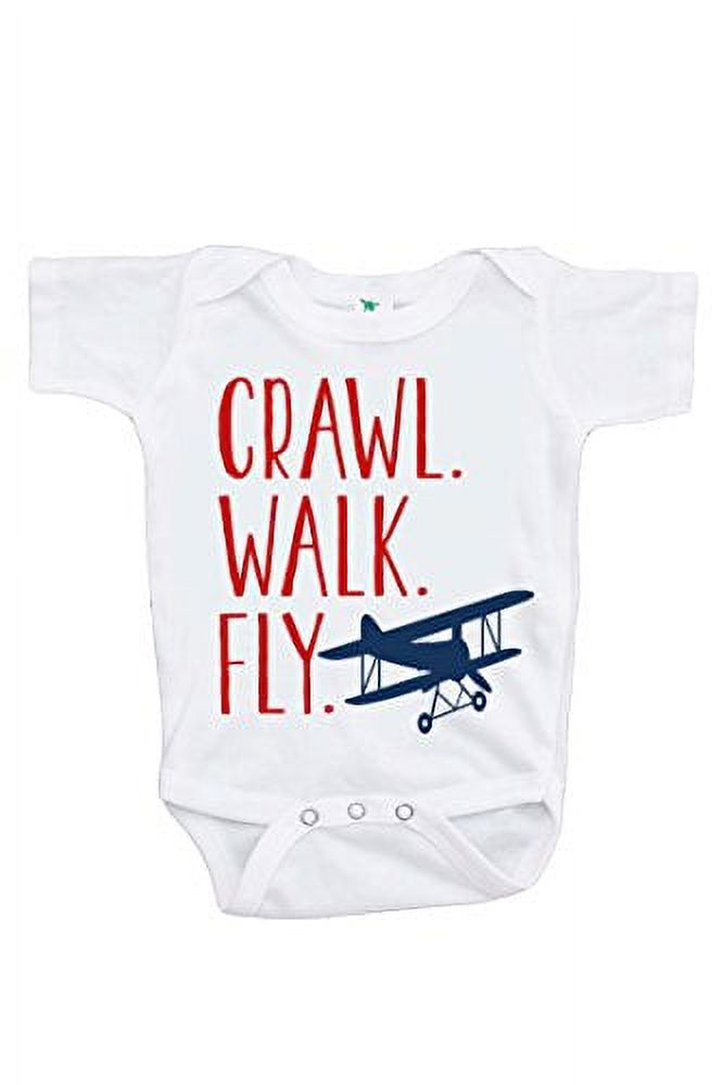 7 ate 9 Apparel Kids Crawl Walk Fish Onepiece White - Walmart.com