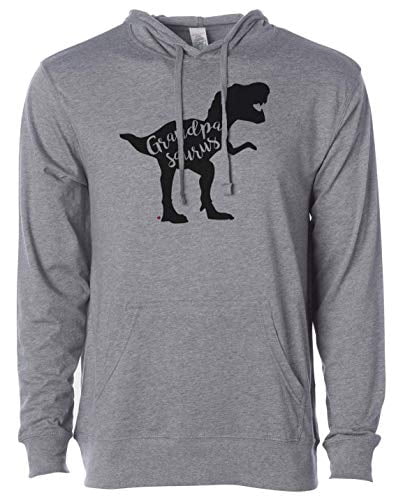 7 ate 9 Apparel Men's Dino Grandpasaurus Dinosaur Grandpa Dino Hoodie ...