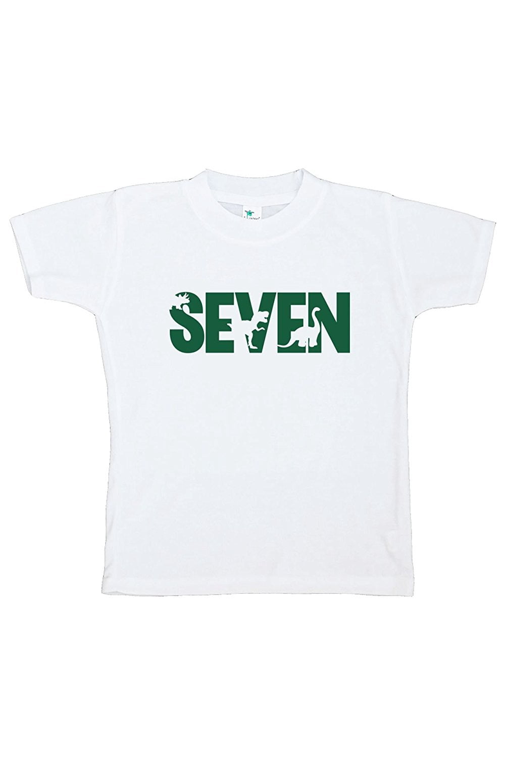 7 ate 9 Apparel Seven Birthday DinosaurYouth - Walmart.com