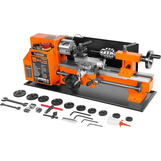 7-by 12-Inch Benchtop Metal Lathe, Variable Speed, Two Direction (ML712 ...