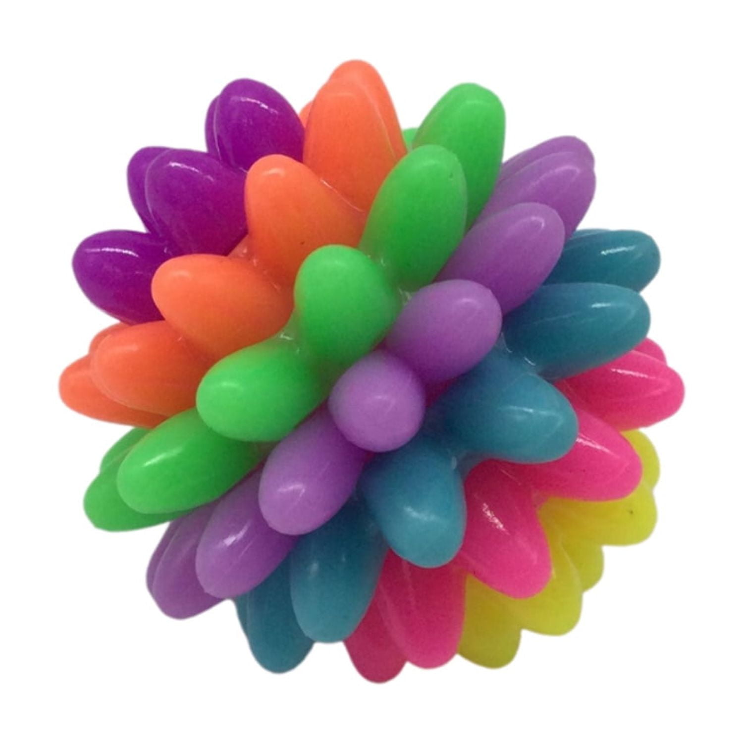 7 cm LED Multicolor Spiky Ball - Assorted Colors (Each) - Walmart.com