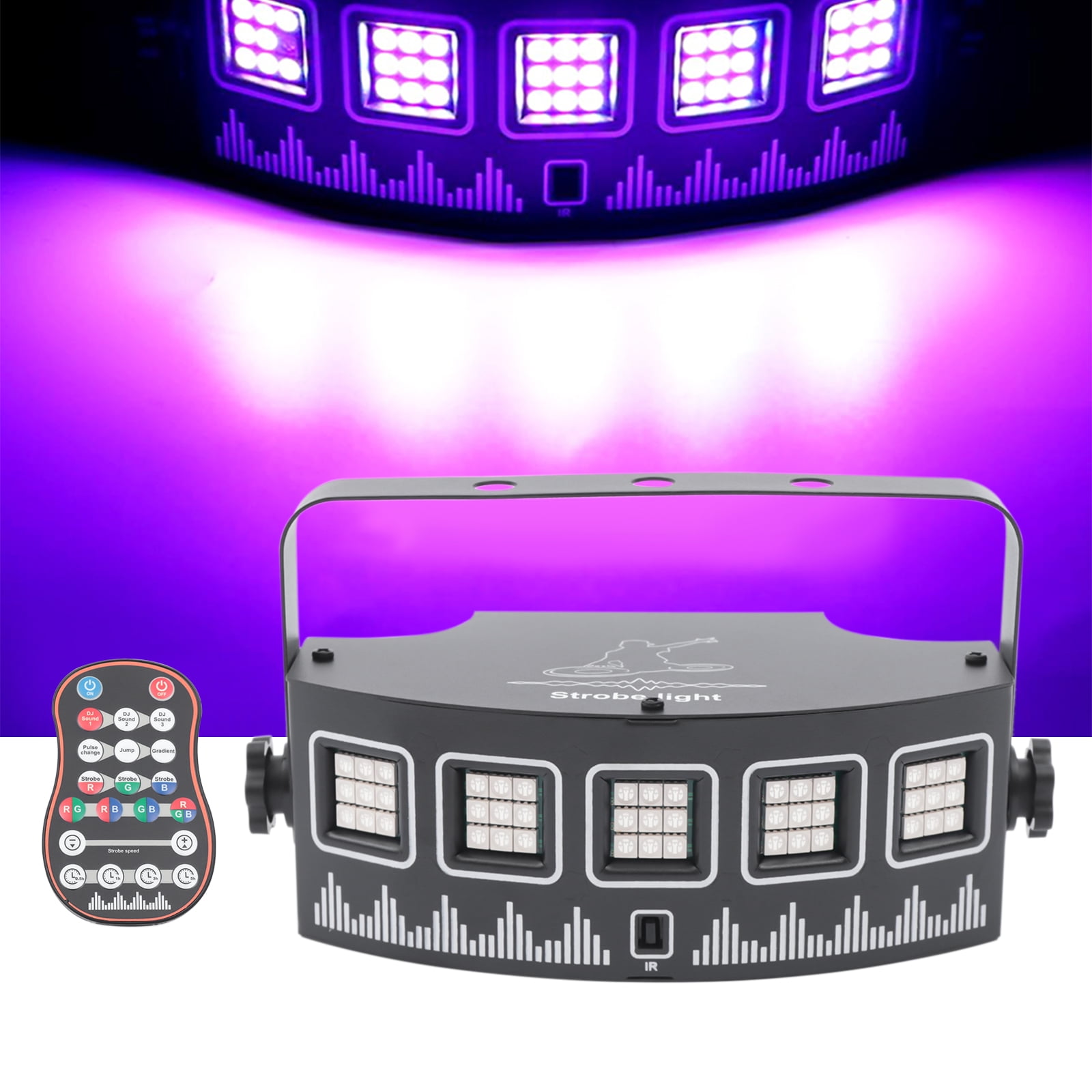 7-color Remote Control LED Light DJ Projector Disco Stage Lighting ...