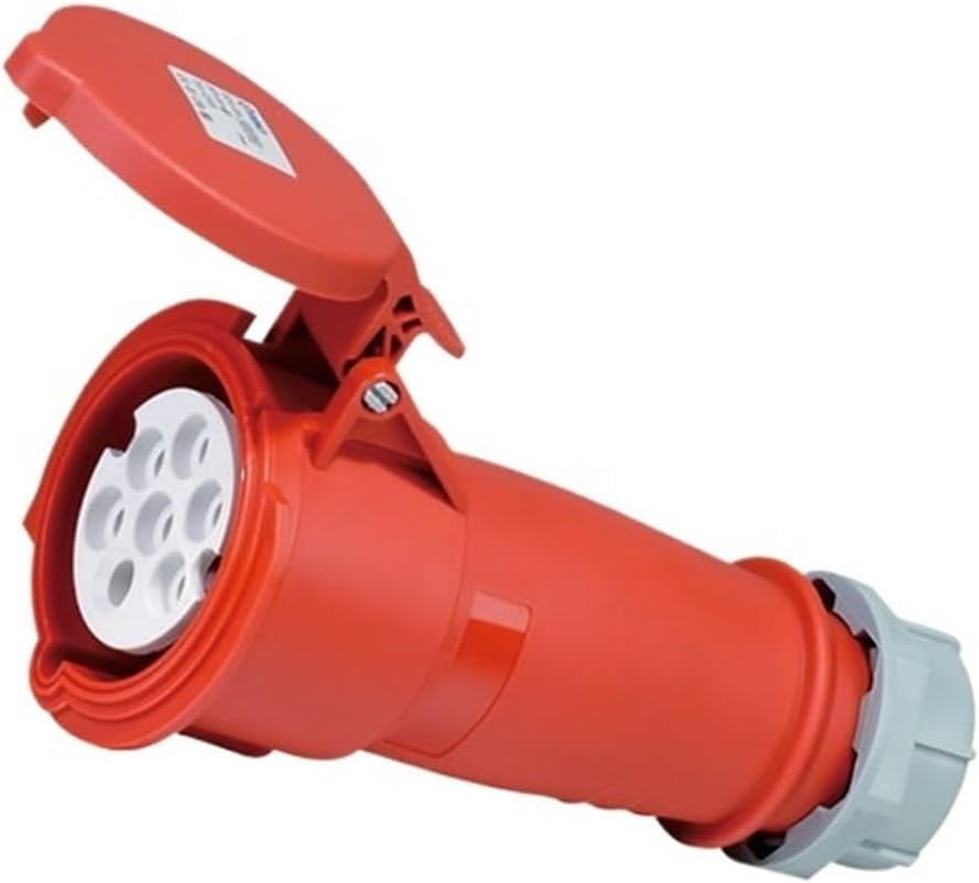 7-core 16A32A Three-Phase 400V Industrial Aviation Plug and Socket ...