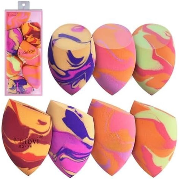 7 count Tri Color Sponge, Low Absorption Latex Soft Sponges For ...