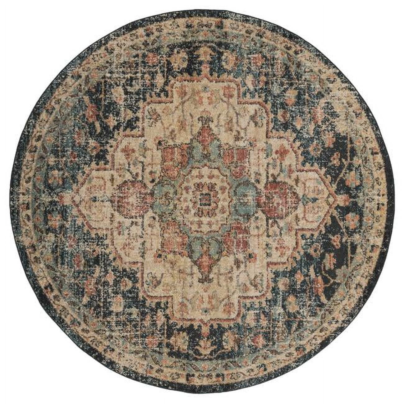 7 ft. 10 in. Marrakesh Sultan Multicolor Round Rug - Walmart.com