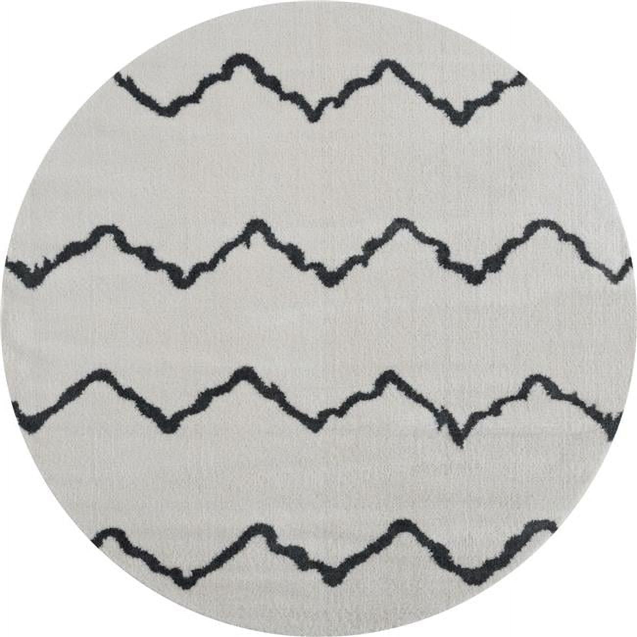 7 ft. 10 in. x 7 ft. 10 in. Tranquility Galen White Round Rug - Walmart.com