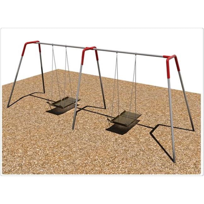 7 ft. 2 Bay ADA Platform Swing Frame & Heavy Duty Hanger - Walmart.com