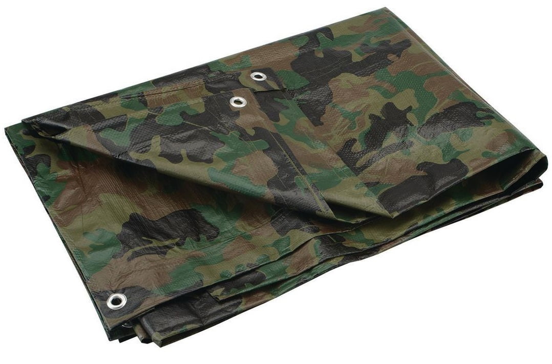 7 ft. 4 in. x 9 ft. 6 in. Camouflage All Purpose/Weather Resistant 5 ...