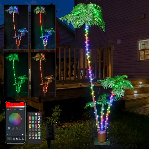 Pre-lit Palm Trees for Indoor and Outdoor Decor at Affordable Prices