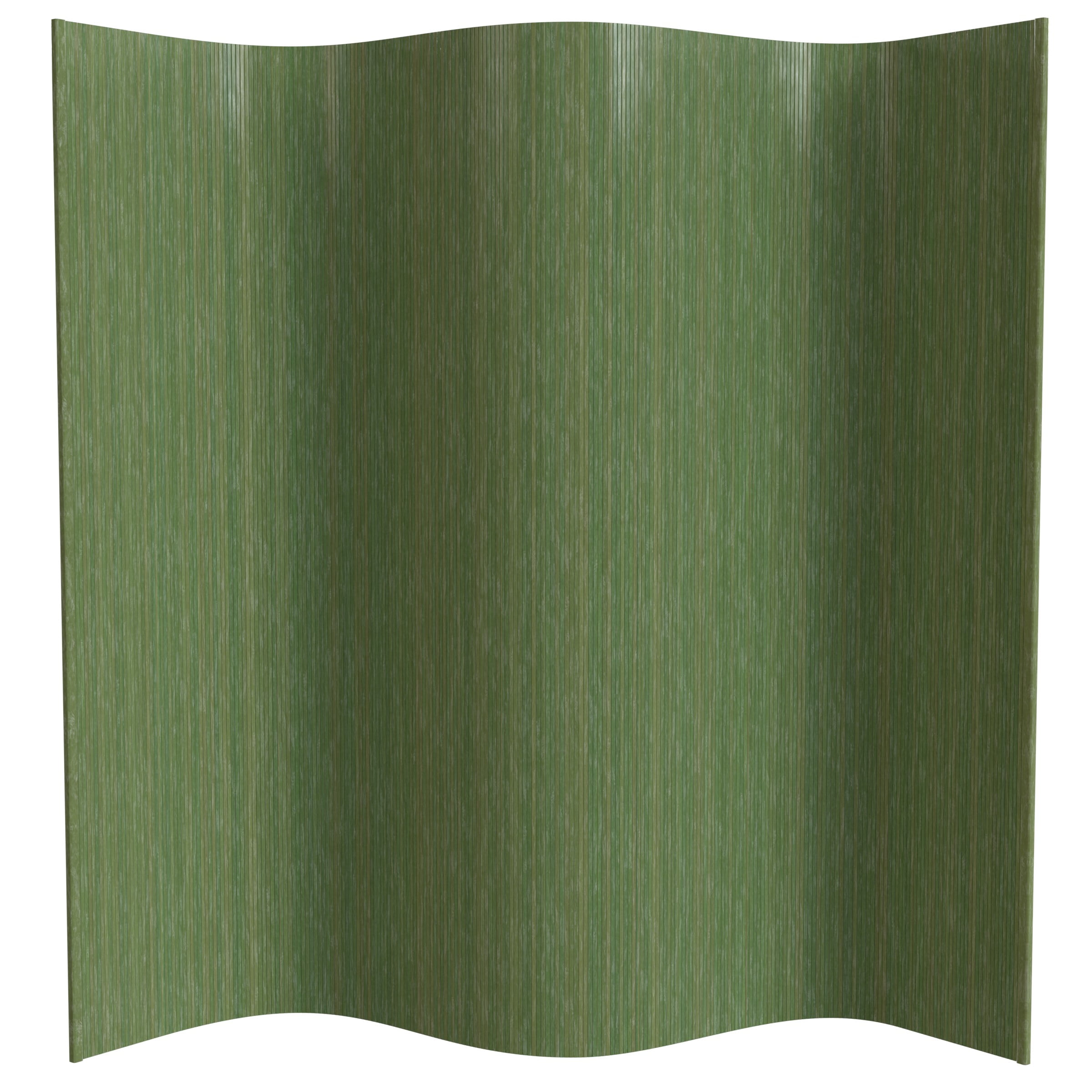 7 ft. Tall Bamboo Wave Screen - Sage - Walmart.com