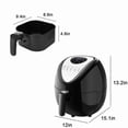 7-in-1 Air Fryer 6.87QT/6.5L, 1800W AirFryer High-Power Electric Hot ...
