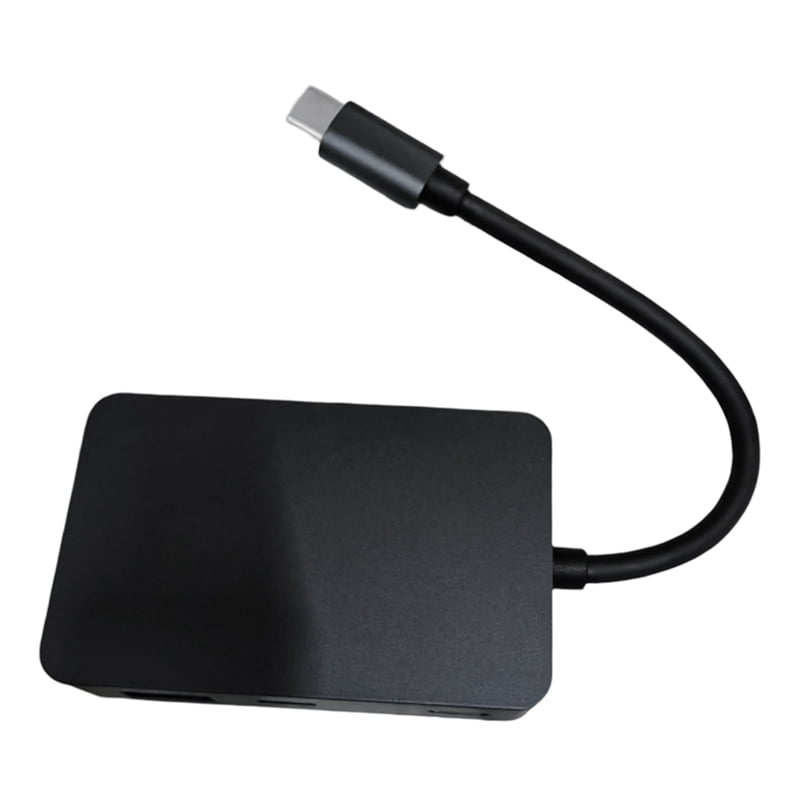 7 in 1 Docking Station Type-C USB Hub to HDTV 4K Adapter with 3 USB ...